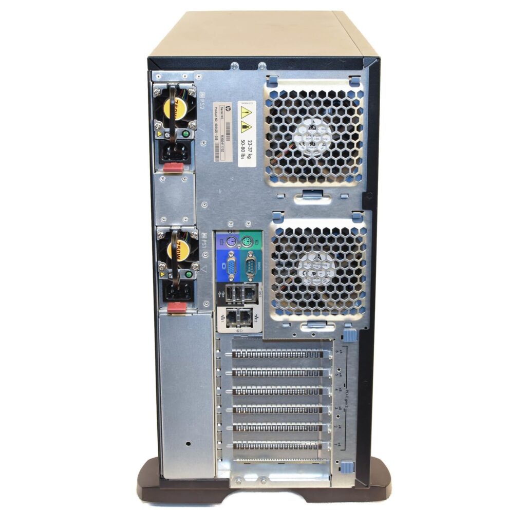 SERVIDOR HP PROLIANT ML350 G6 SERVER XEON, RAM 32GB, SSD 256GB.